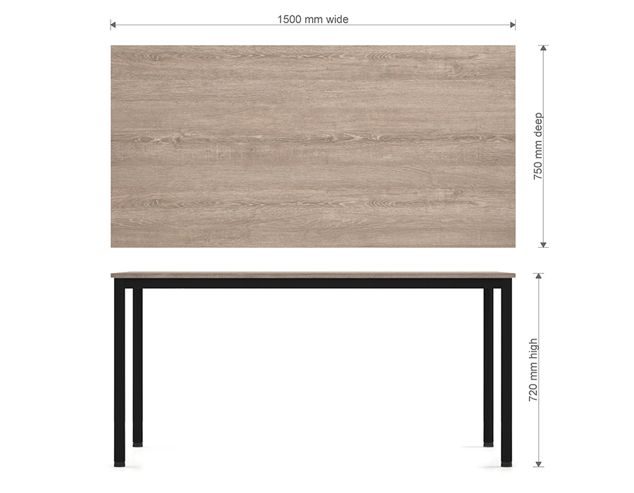 General Purpose Table - Fixed Height | BFX Furniture