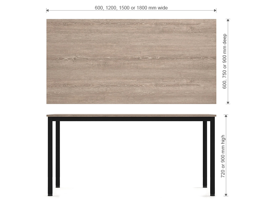 General Purpose Table - Fixed Height | BFX Furniture
